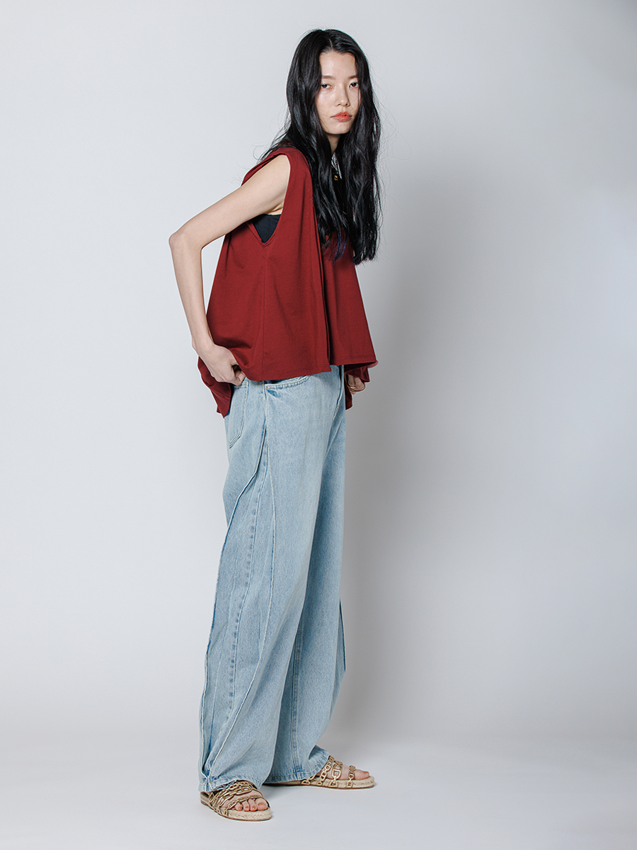 予約販売 】CURVE FORM TANK PO / PERSON & PEOPLE ONLINE STORE